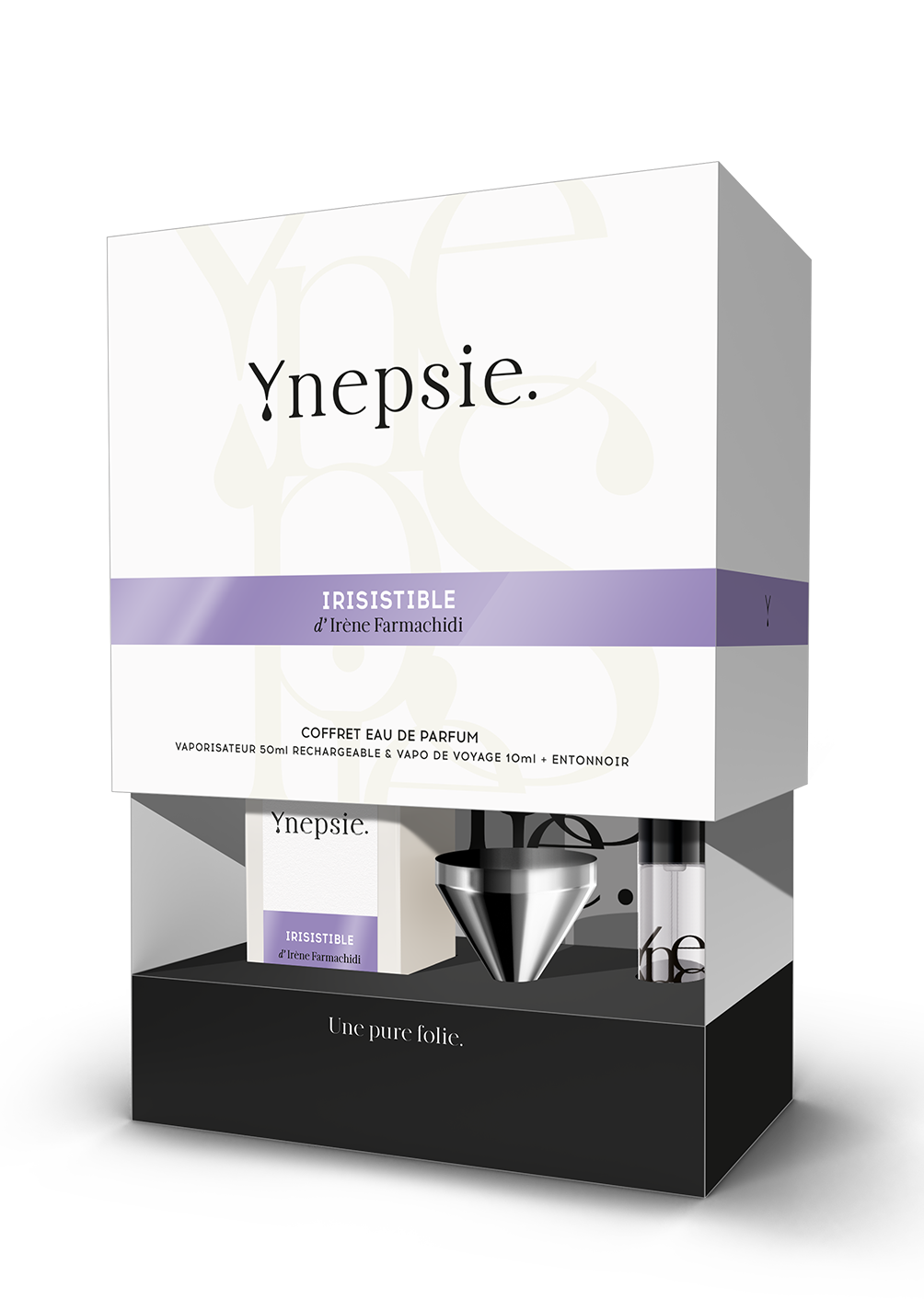 Irisistible Box: Women's Perfume Iris and Sandalwood - Ynepsie